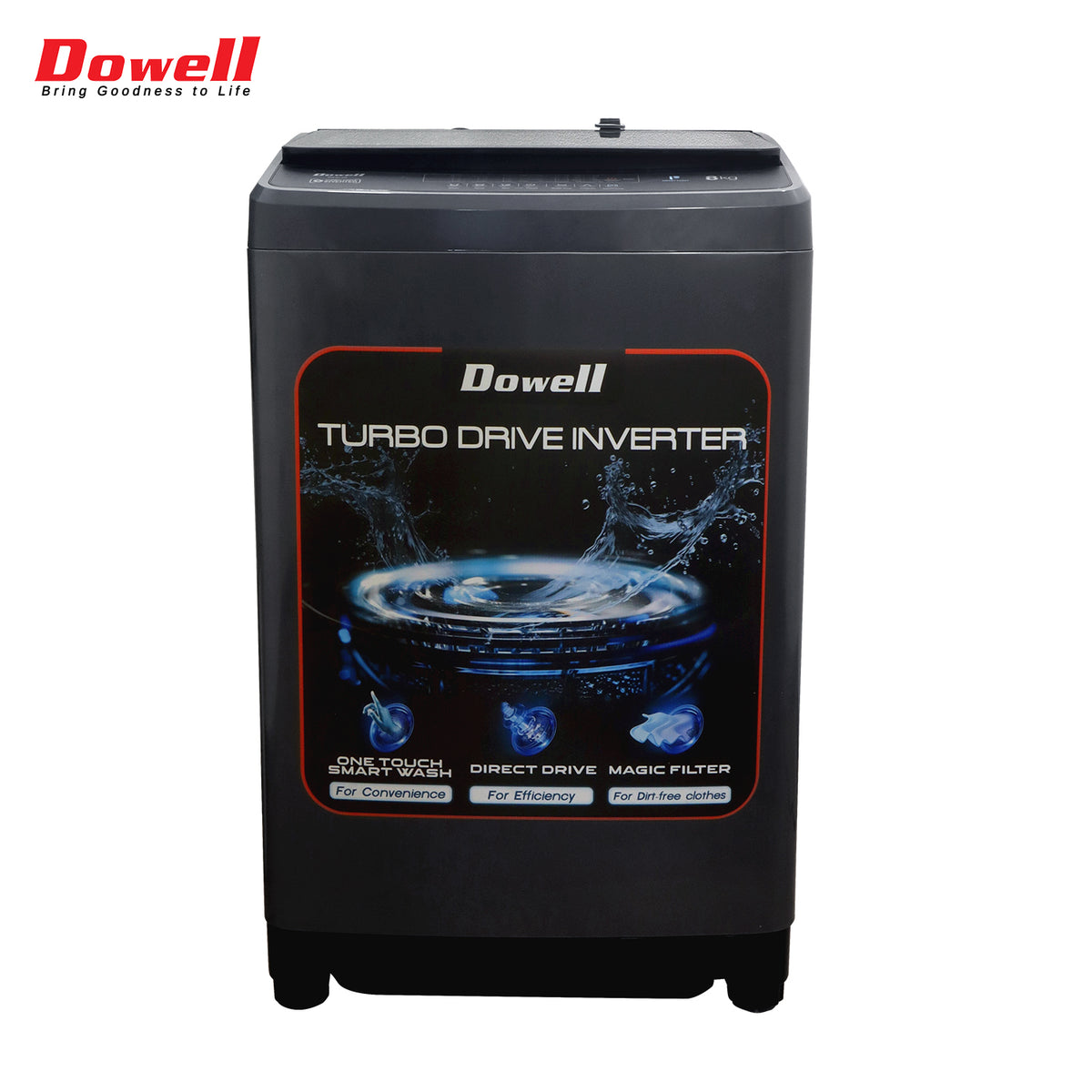 Dowell Inverter Fully Automatic Washing Machine WFAI-28 – Famousbrands-ph